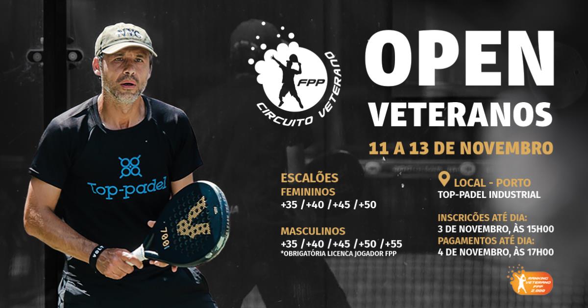 Open Veteranos Top-Padel - Portugal, Porto