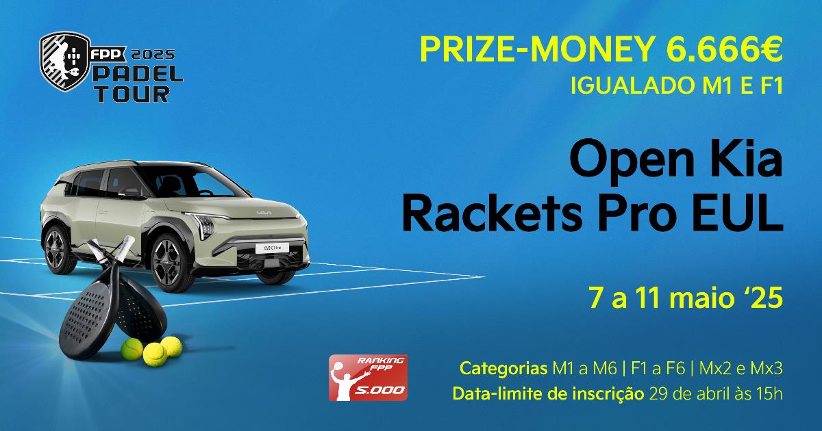 Open Rackets Pro EUL x KIA - Portugal, Lisboa