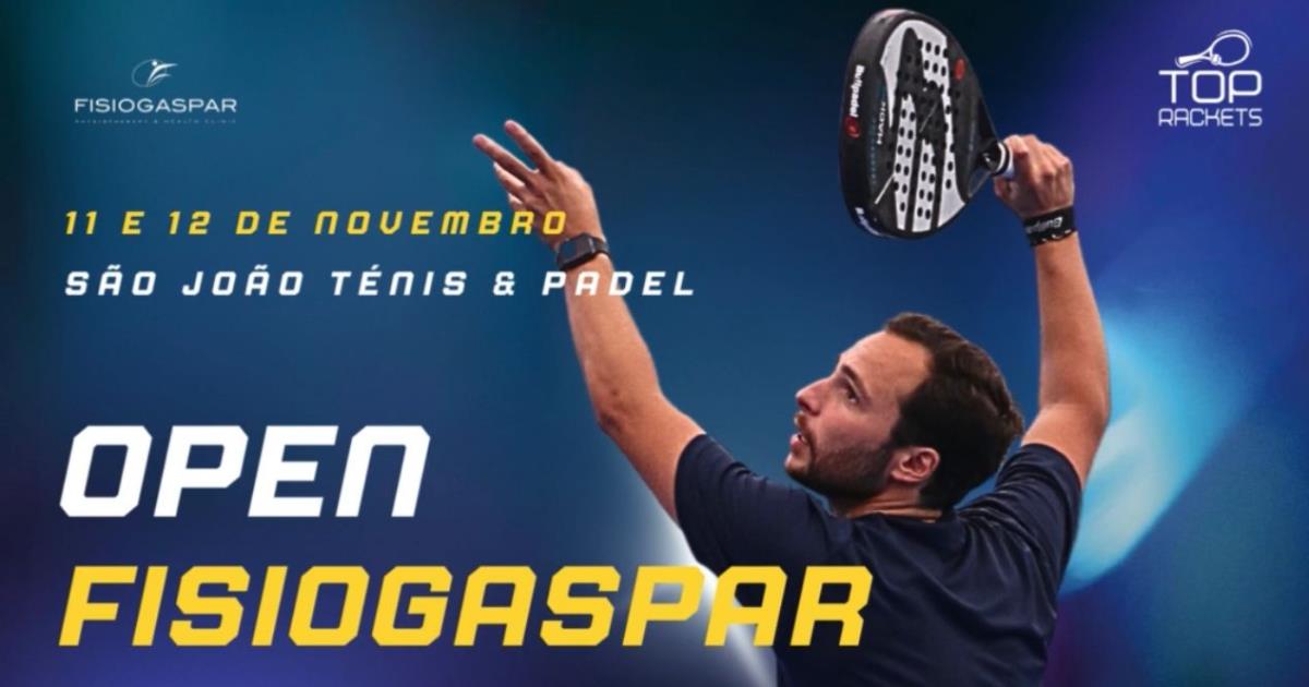 Open Fisiogaspar - 11 - 12 Novembro 2023